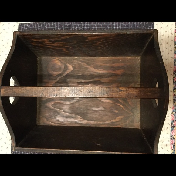 Storage & Organization | Solid Wood Basket | Poshmark